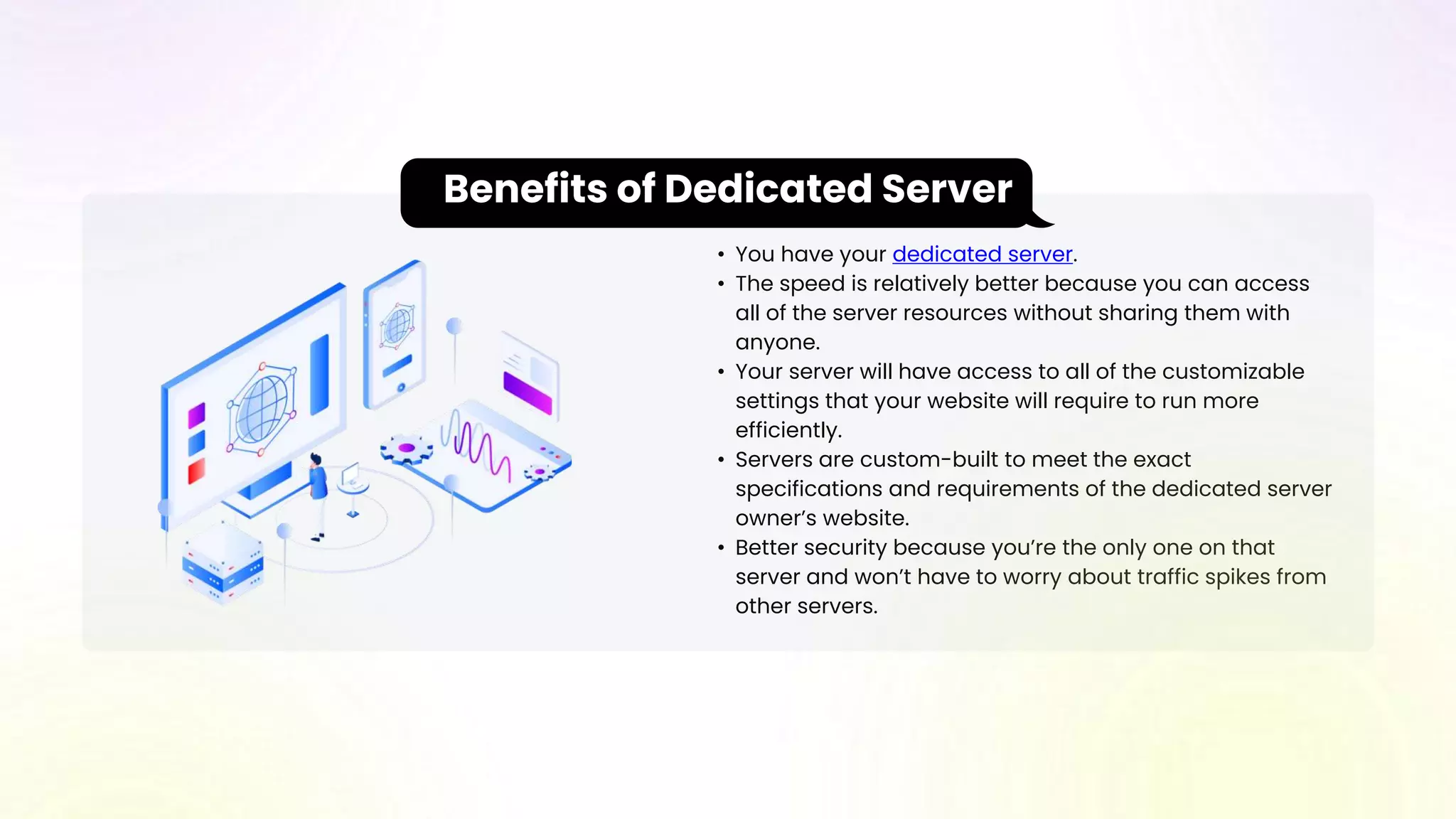 Cloud Server vs. Dedicated Server vs. VPS Comparison Which One Is ...