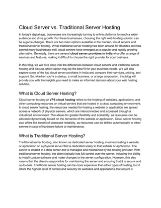 Cloud Server vs. Traditional Server Hosting.pdf