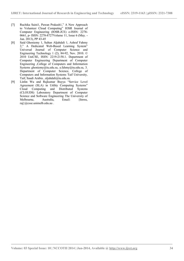 Cloud Service Architecture For Education System Under Object Oriented Methodology Pdf