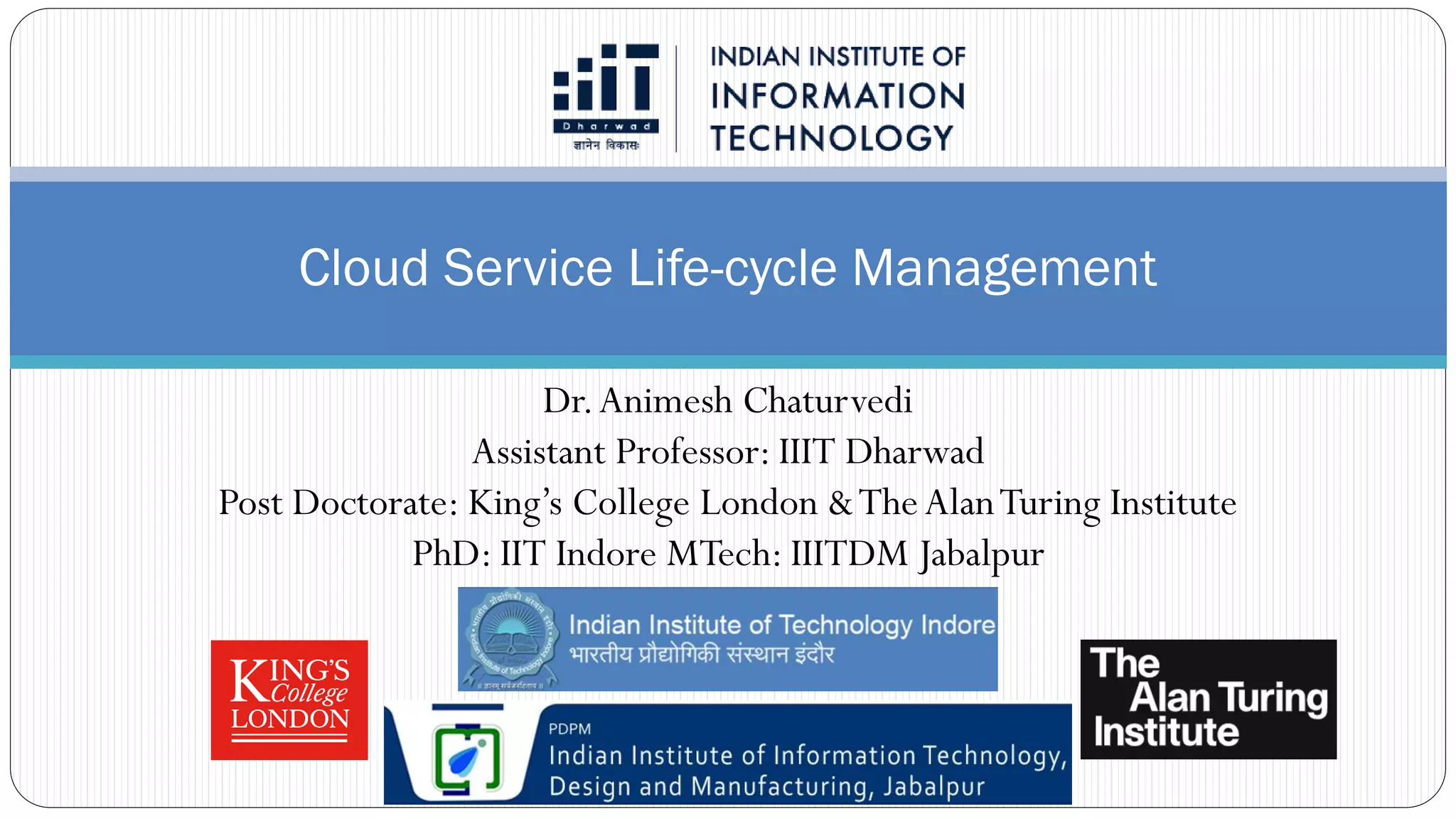 Cloud service lifecycle management | PDF
