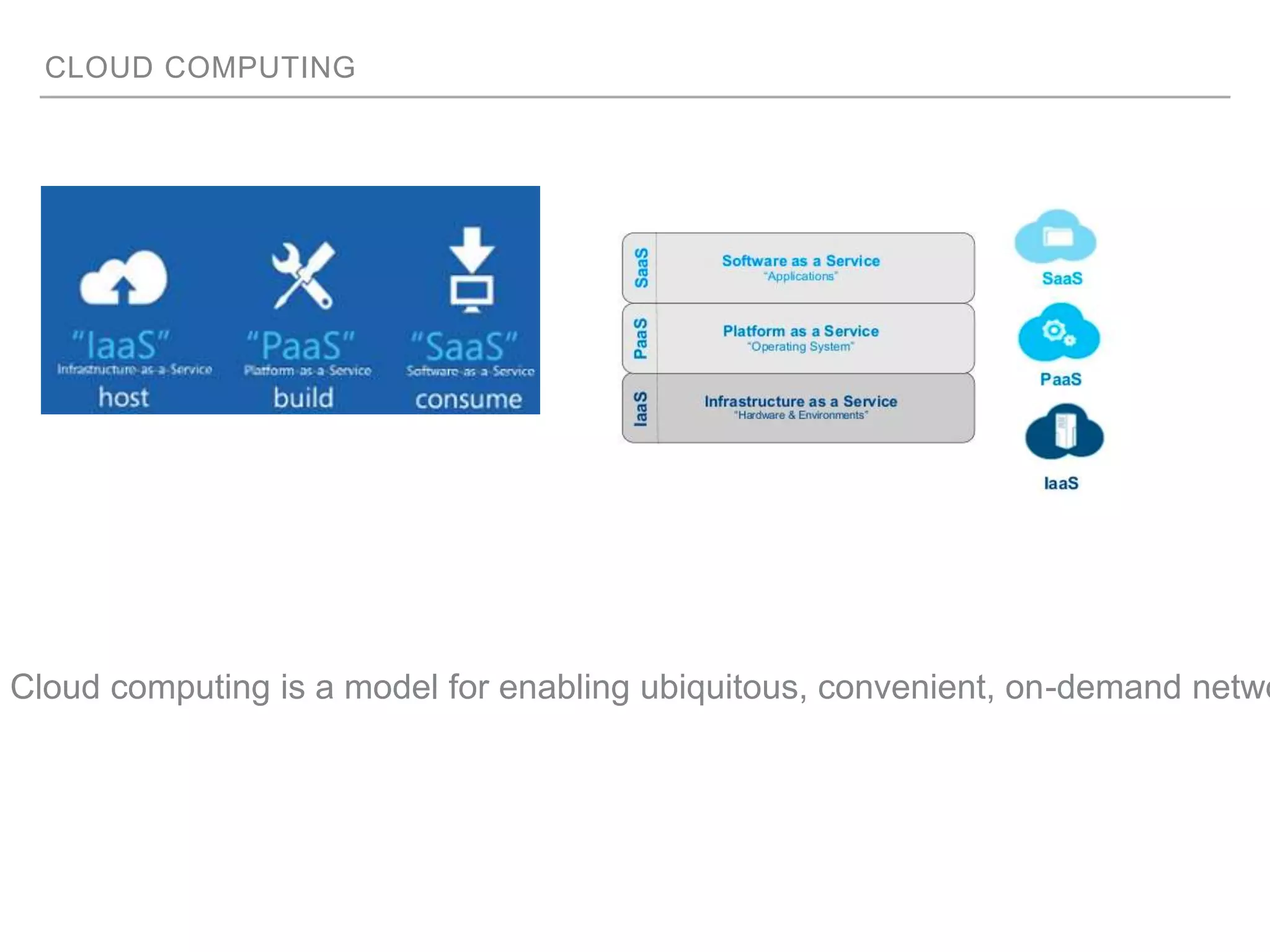 Cloud service models | PPTX