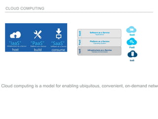 Cloud service models | PPTX
