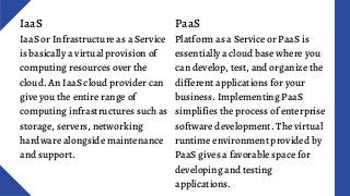 Cloud Service Models | PDF