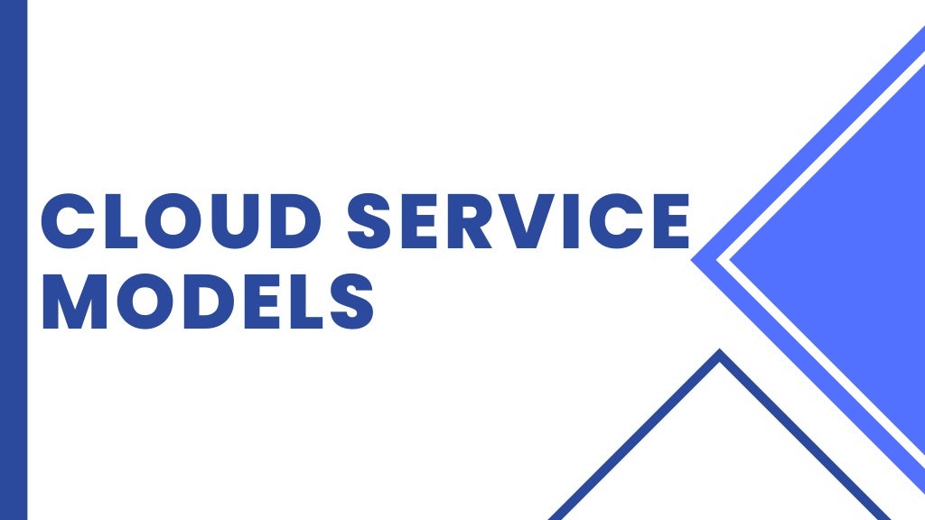 Cloud Service Models | PDF