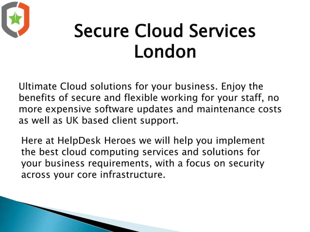 Cloud services | PPT