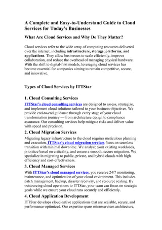 Cloud Services Document Submission Content.doc