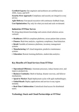 Cloud Services Document Submission Content.doc