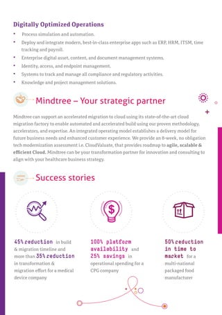 Cloud Services & Solutions | Mindtree | PDF