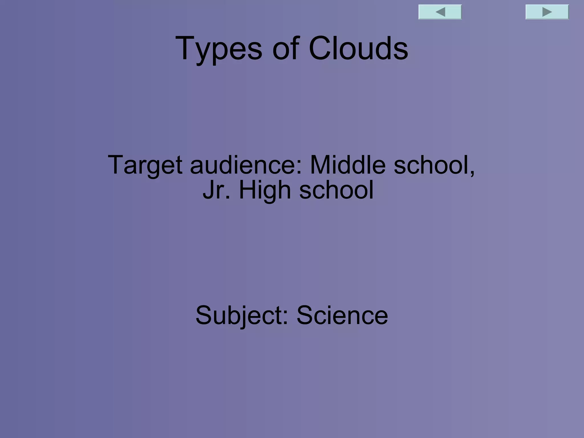 Clouds | PPT