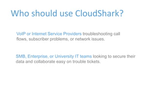 Introduction to Cloudshark | PPTX