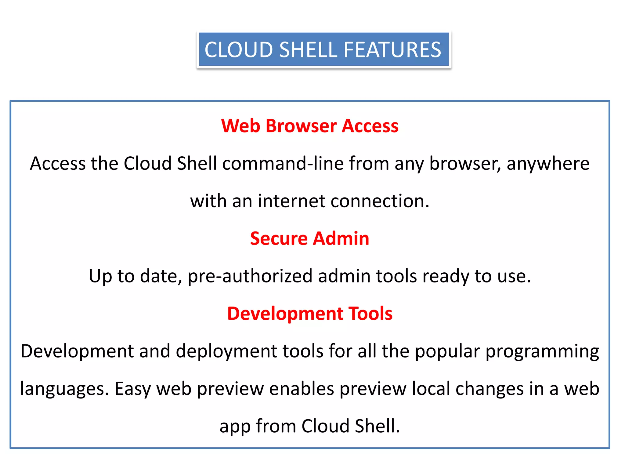 Google Cloud shell | PDF | Cloud Computing | Internet