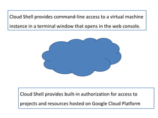 Google Cloud shell | PDF | Cloud Computing | Internet