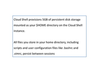 Google Cloud shell | PDF | Cloud Computing | Internet