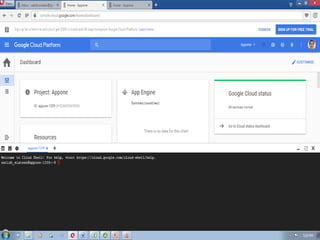 Google Cloud shell | PDF | Cloud Computing | Internet