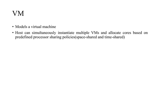 CloudSim.pptx | Cloud Computing | Internet