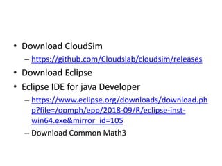 Cloudsim.pptx........................... | PPT