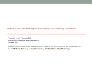 CloudSIM Toolkit for Modeling and Simulation of Cloud Computing Environments .pdf