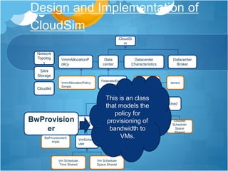 Cloudsim modified | PPTX | Cloud Computing | Internet