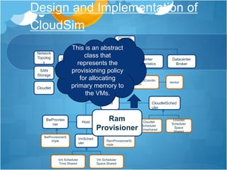 Cloudsim modified | PPTX | Cloud Computing | Internet