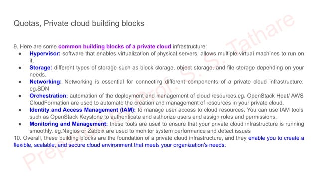 Cloudsim_openstack_aws_lastunit_bsccs_cloud computing | PPT