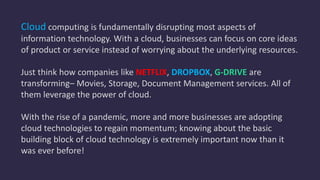 Step by Step guide to start your cloud journey | PPT