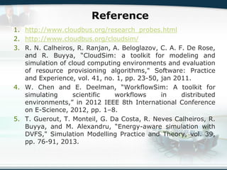 CloudSim Simulator for implementation of cloud environment | PPT