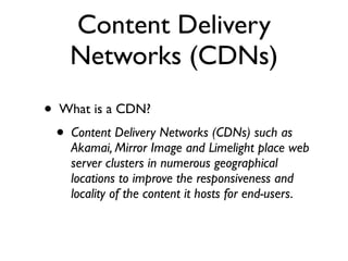 MetaCDN: Enabling High Performance, Low Cost Content Storage and ...