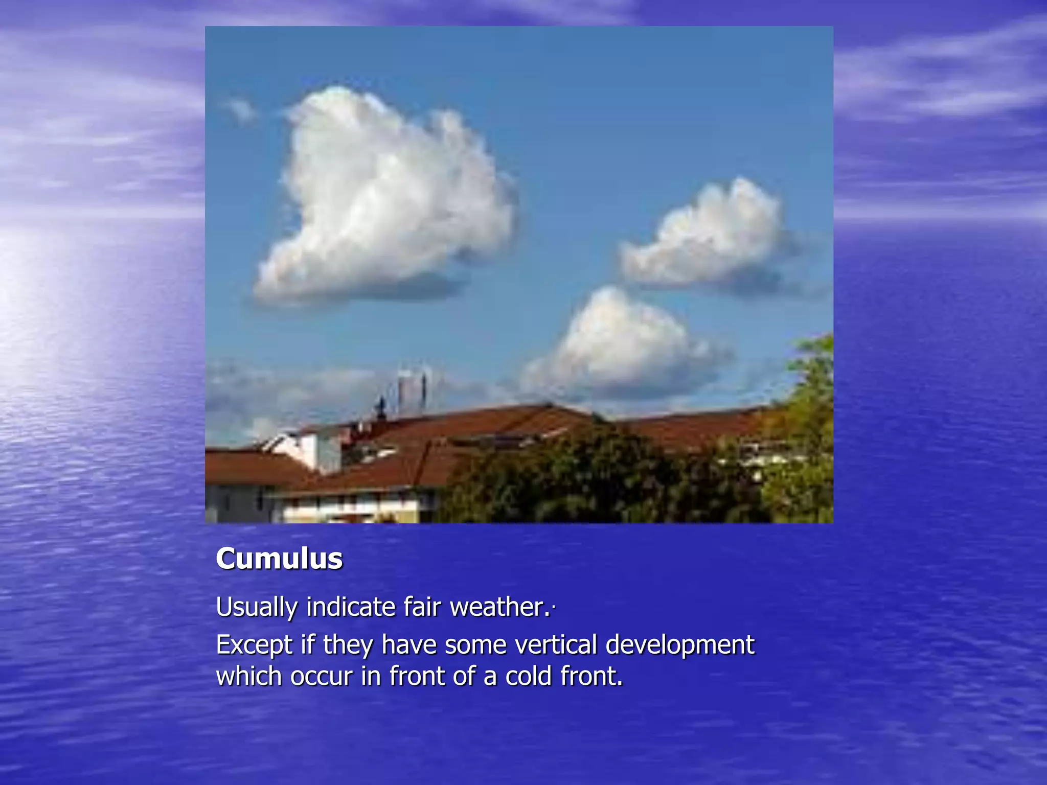 Cloud Formation & Types | PPT