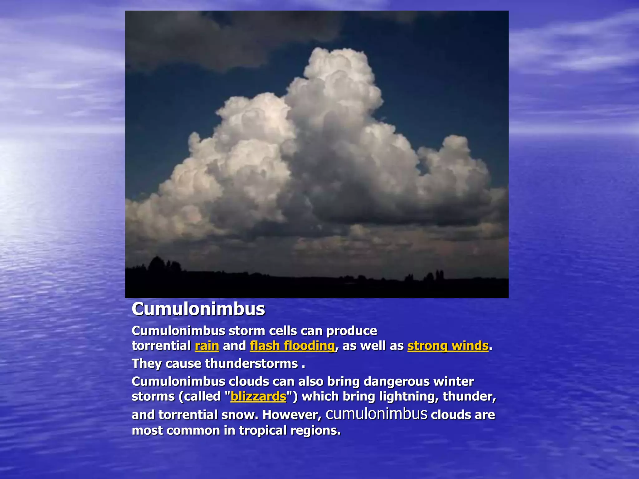 Cloud Formation & Types | PPT