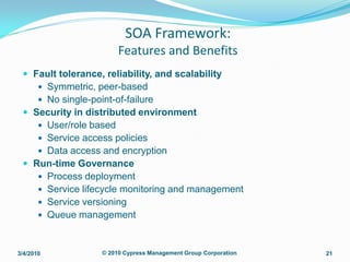 Cloud + Soa: Enterprise Service Platform | PPT