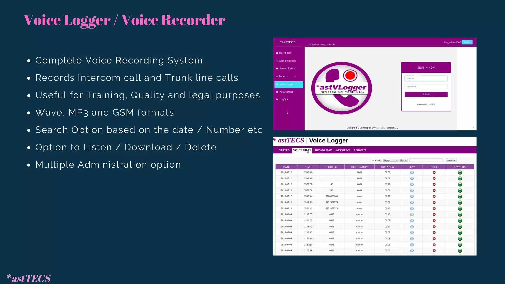*astTECS Cloud Center solution | PPT