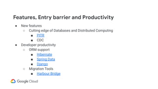 Cloud spanner architecture and use cases | PDF