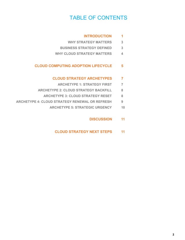 Cloud Strategy | PDF
