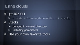 Clouds presentation, aws meetup v2 | PPT