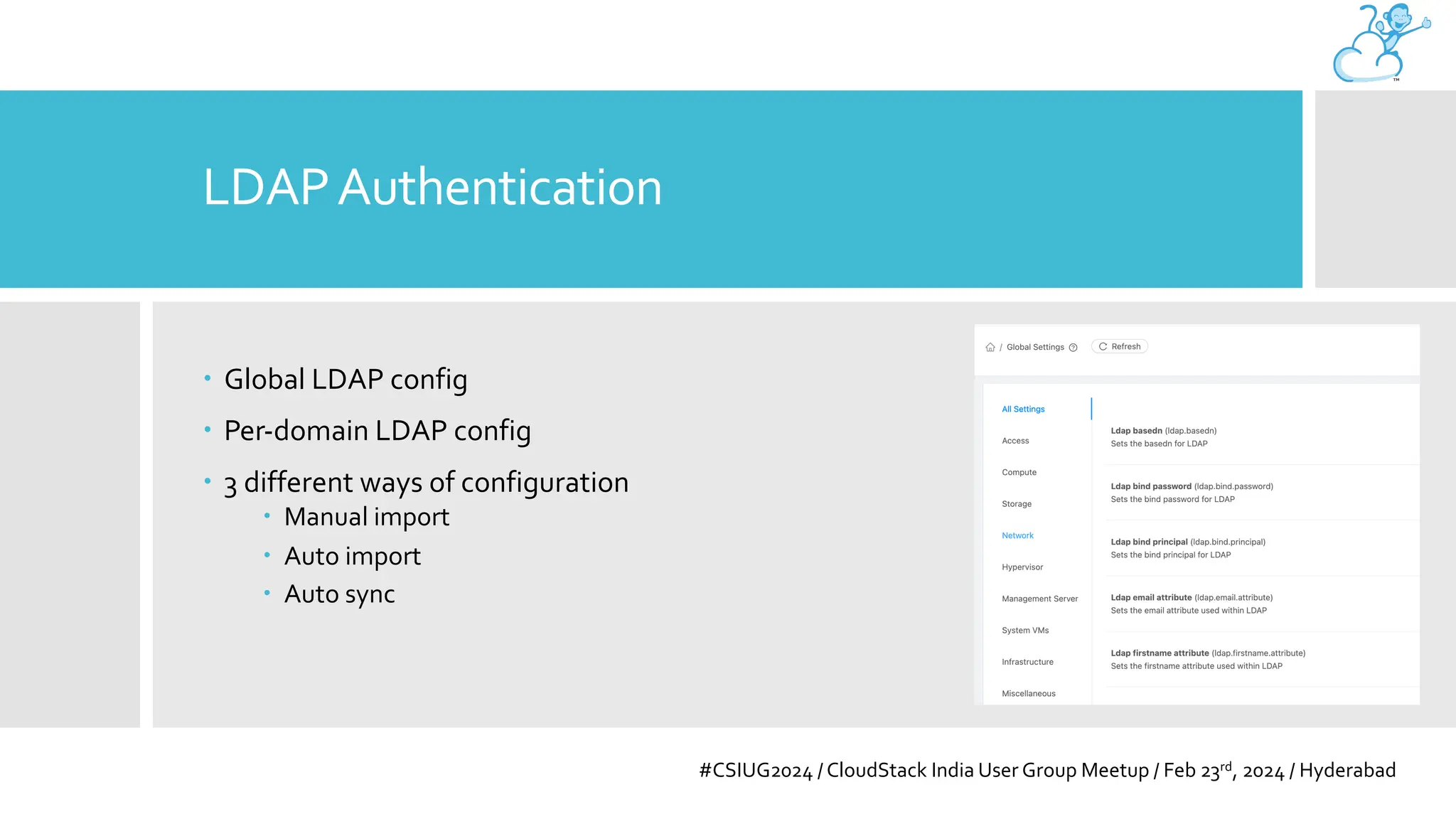 CloudStack Authentication Methods – Harikrishna Patnala, ShapeBlue | PDF
