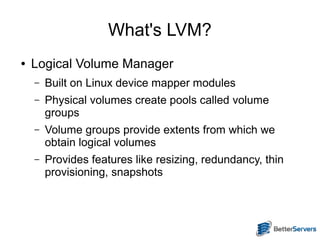 Using CloudStack With Clustered LVM | ODP