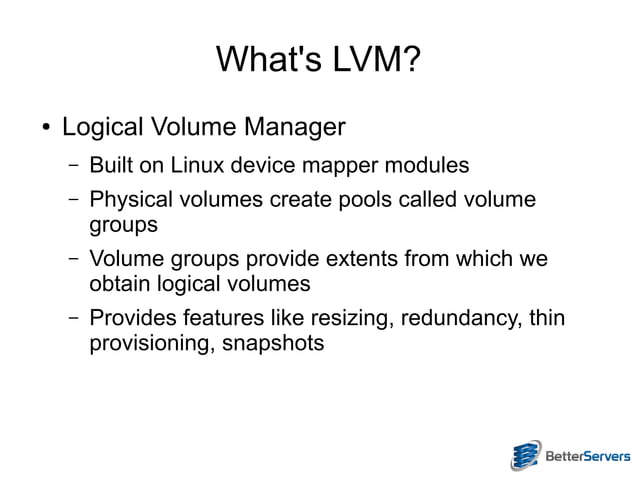 Using CloudStack With Clustered LVM | ODP