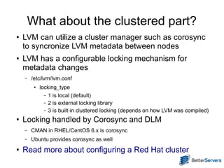 Using CloudStack With Clustered LVM | ODP