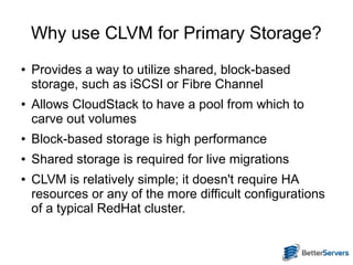 Using CloudStack With Clustered LVM | ODP