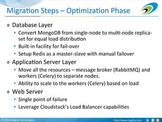 CloudStack Hyderabad Meetup: Migrating applications to IaaS clouds | PPT
