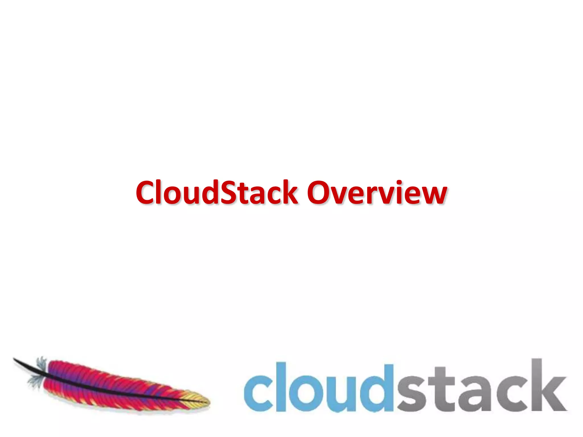 Cloud stack overview | PPTX