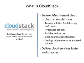 Cloud stack overview | PPTX