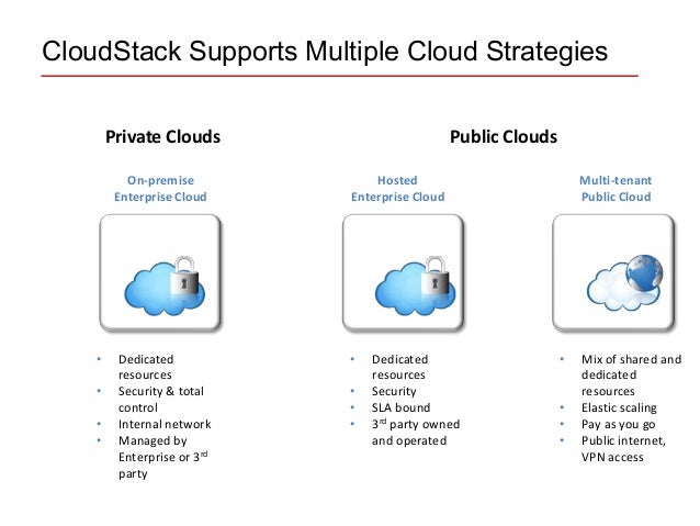 Cloud stack overview