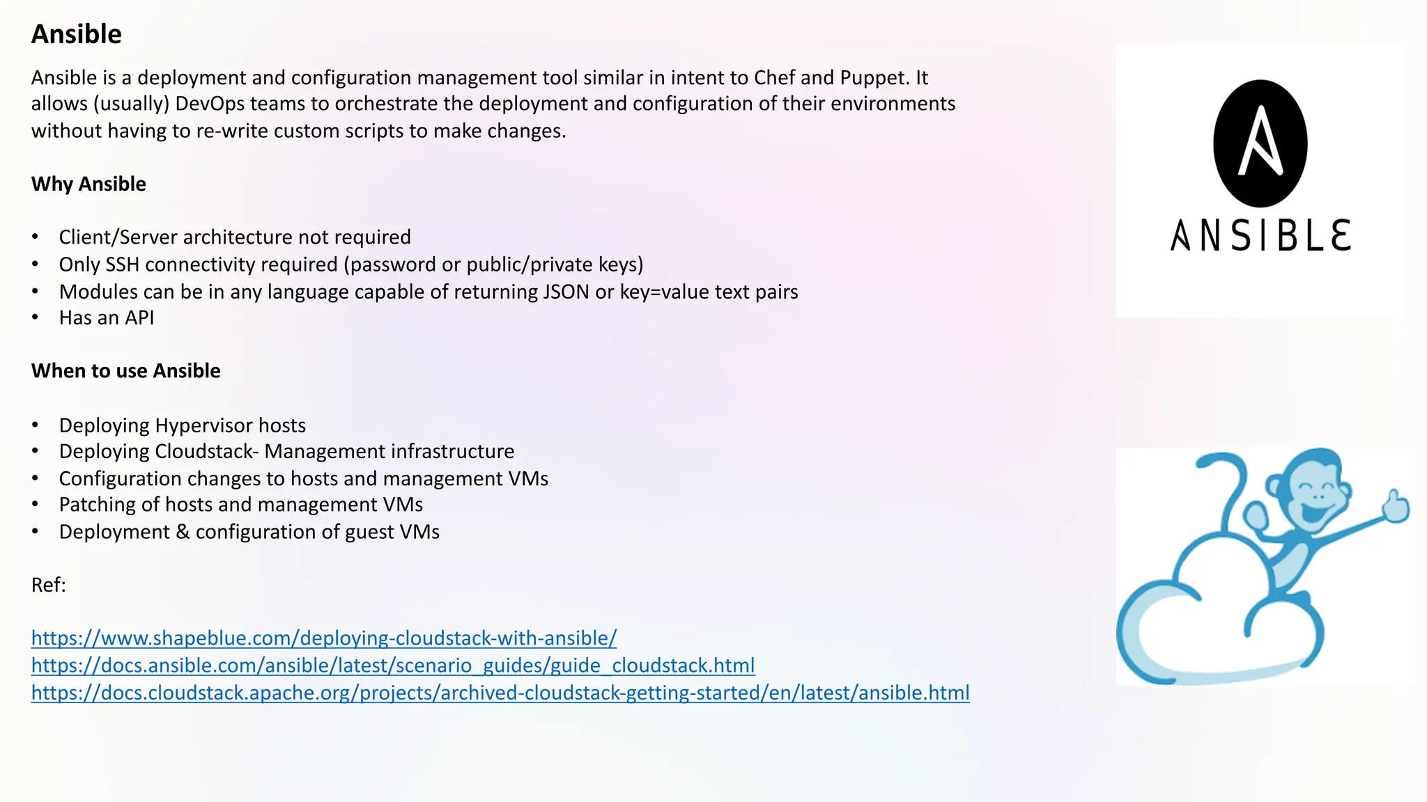 CloudStack Tooling Ecosystem – Kiran Chavala, ShapeBlue | PPT