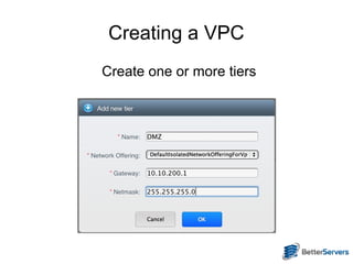Implementing CloudStack's VPC feature | ODP