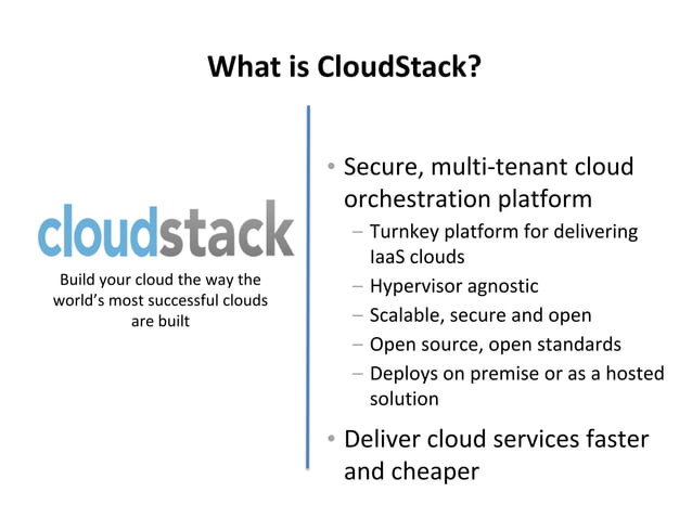 CloudStack Architecture | PPT