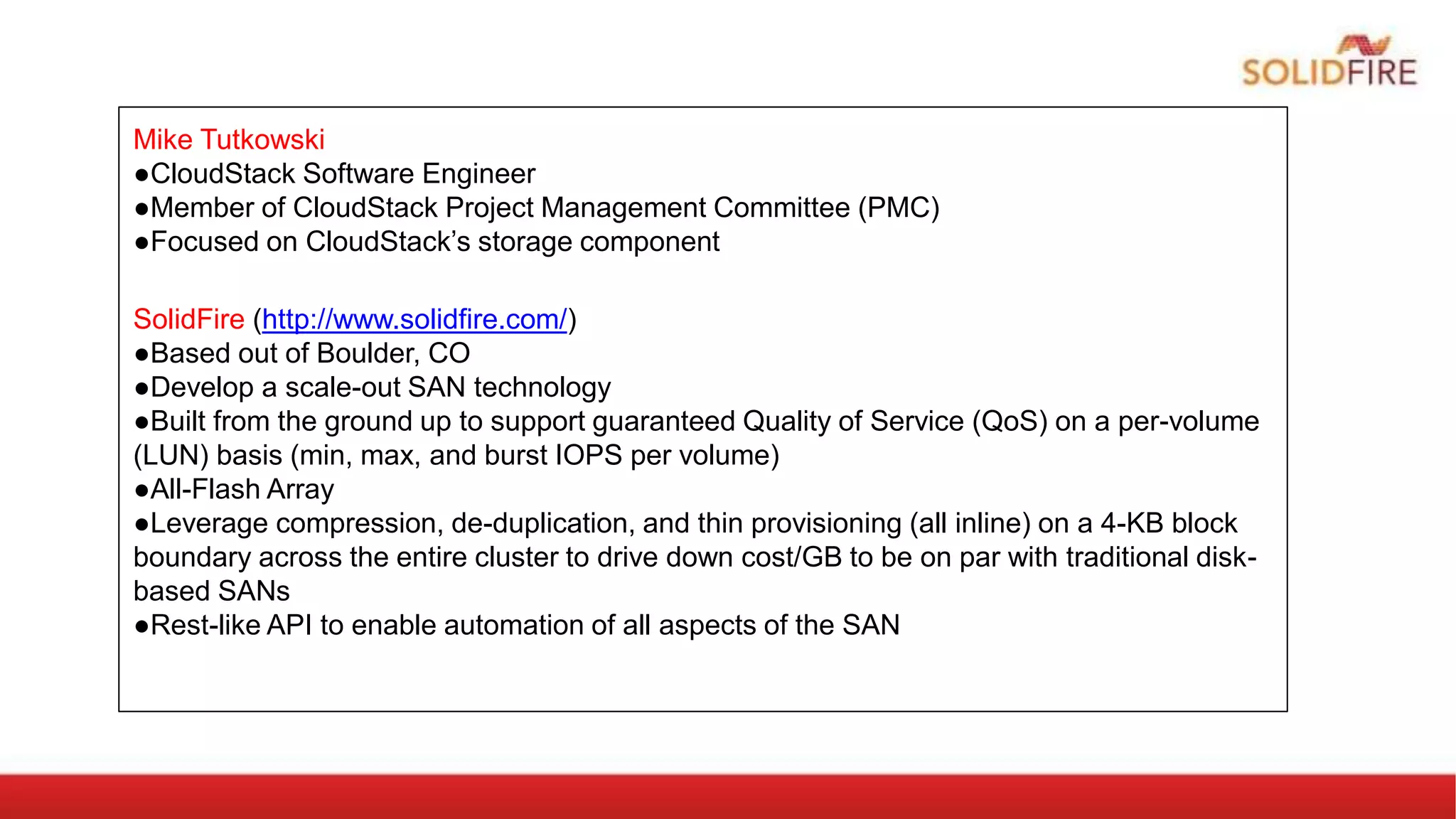 Cloudstack Automated Integration Testing With Marvin Ppt
