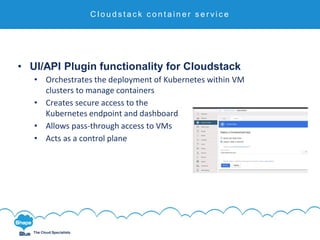 CloudStack Container Service | PPT