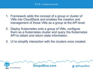 CloudStack Container Service | PPT