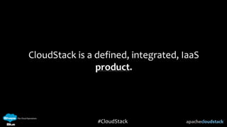 Cloudstack: the best kept secret in the cloud | PPT